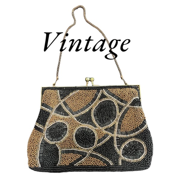 Vintage | Bags | Vintage Beaded Bag | Poshmark